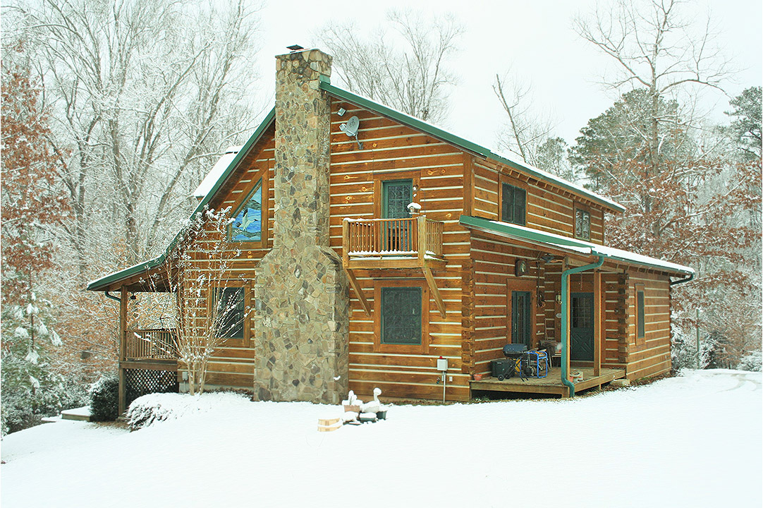 Log Home Photos | Great Plains Log Homes | Belton, MO